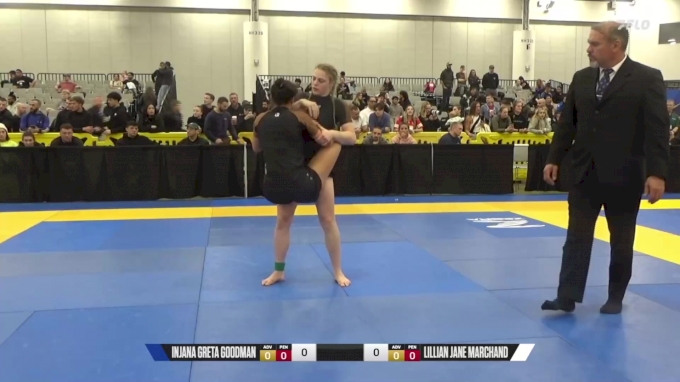 Lillian Jane Marchand vs Injana Greta Goodman 2024 World IBJJF Jiu ...