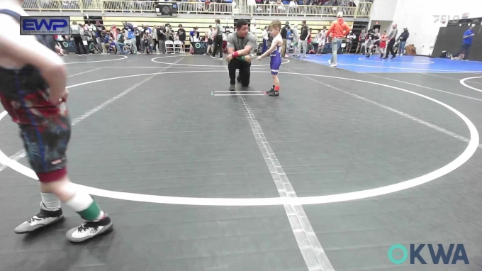 45 lbs Round Of 16 - Gunner Wilson, Buck Pride Wrestling vs Knox ...