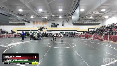 115 lbs Cons. Semi - Madeline Hebert, George Washington vs April Gao ...