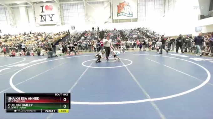 59 lbs Champ. Round 2 - Shaikh Esa Ahmed, HF-L Wrestling vs Cullen ...