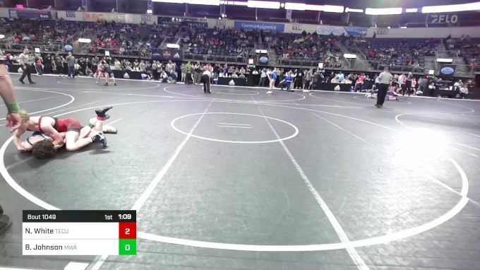 148 lbs Consi Of 8 #2 - Nick White, Tecumseh Take Down Club vs Blake ...