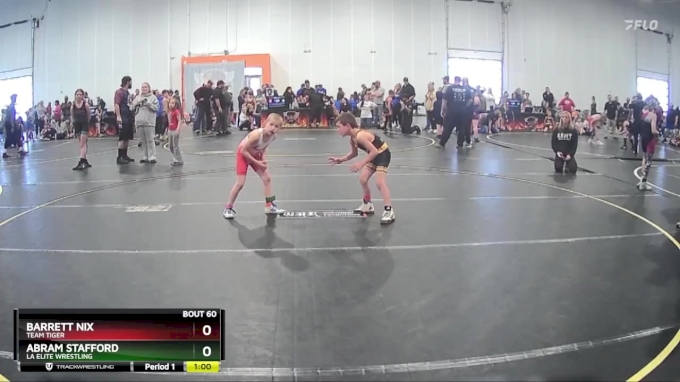 60 lbs 3rd Place Match - Abram Stafford, LA Elite Wrestling vs Barrett ...