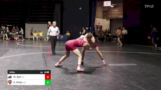 141 lbs Consi Of 8 #1 - McKenzie Bell, Rider vs Kal Miller, Maryland