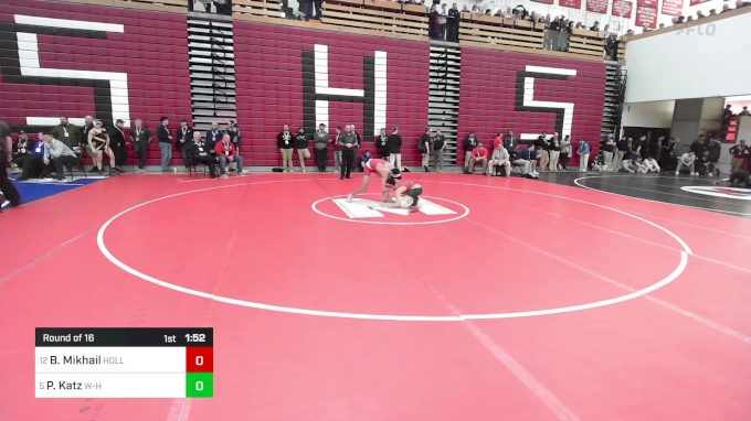 113 lbs Round Of 16 - Bavly Mikhail, Holliston vs Pj Katz, Whitman-Hanson