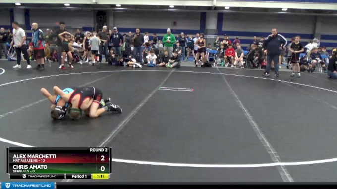 80 lbs Round 2 (8 Team) - Alex Marchetti, Mat Assassins vs Chris Amato ...