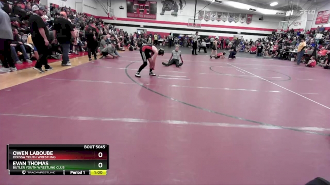 95-100 lbs Cons. Semi - Owen LaBoube, Odessa Youth Wrestling vs Evan ...