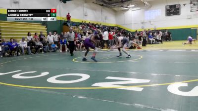 106 lbs Cons. Round 3 - Ernest Brown, Middletown High School vs Andrew ...