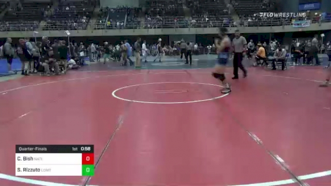 135 lbs Quarterfinal - Chase Bish, National Park vs Sam Rizzuto, Long ...