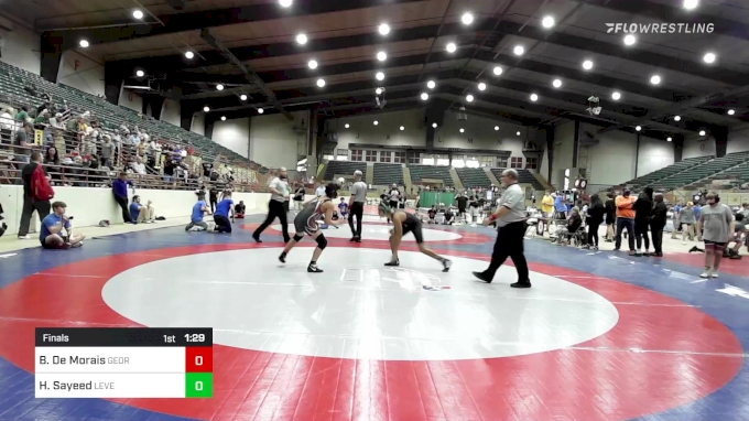 150 lbs Final - Bryan De Morais, Georgia vs Hamza Sayeed, Level Up ...