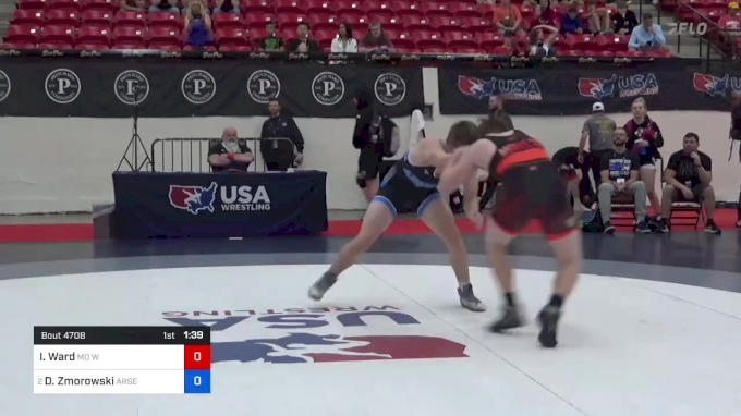 85 kg Cons Semis - Isaac Ward, MO West Championship Wrestling Club vs ...