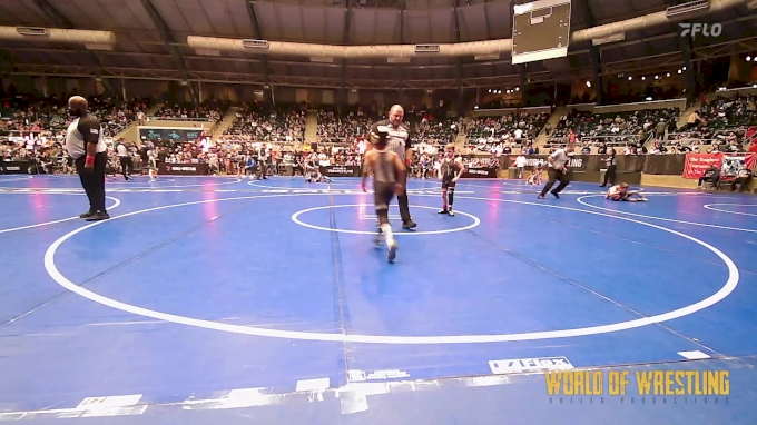 60 lbs Quarterfinal - Ledger Wright, BullTrained vs Jeremiah Minikwu ...
