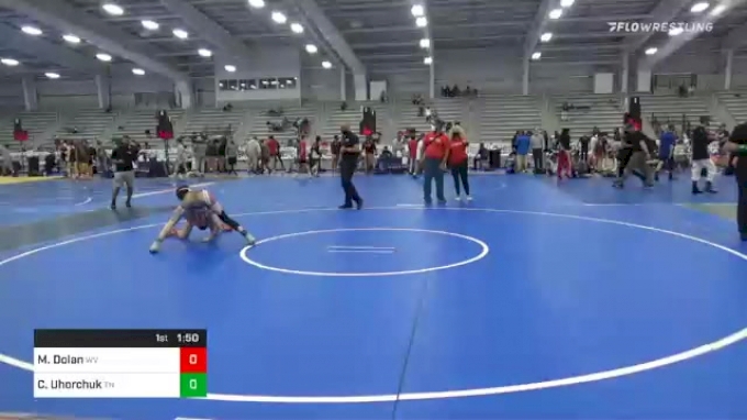 106 lbs Quarterfinal - Matthew Dolan, WV vs Caleb Uhorchuk, TN