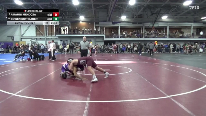 165 lbs Cons. Round 4 - Airamis Mendoza, University Of The Ozarks vs ...