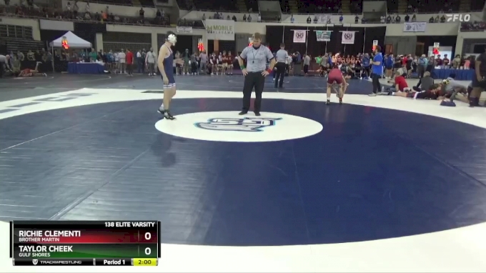 138 Elite Varsity Quarterfinal - Richie Clementi, Brother Martin vs ...