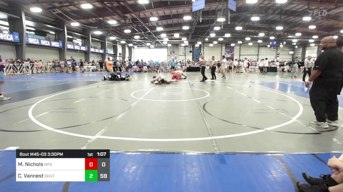 195 lbs Rr Rnd 3 - Michael Nichols, MF Savages vs Carter Vannest, Team ...