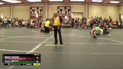 46 lbs Round 3 (6 Team) - Brody Rogers, Smittys Barn Hard Rockers vs ...