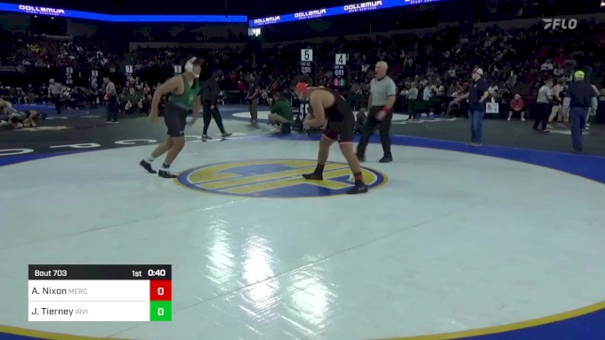 215 lbs Consi Of 32 #2 - Anthony Nixon, Merced vs Joseph Tierney, Irvine