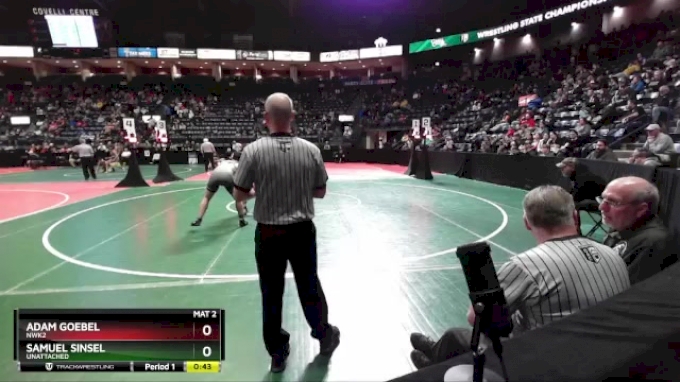 164 lbs Cons. Round 2 - Samuel Sinsel, Unattached vs Adam Goebel, NWK2