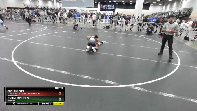 106 lbs Champ. Round 1 - Dylan Ota, Southlake Carroll High School ...