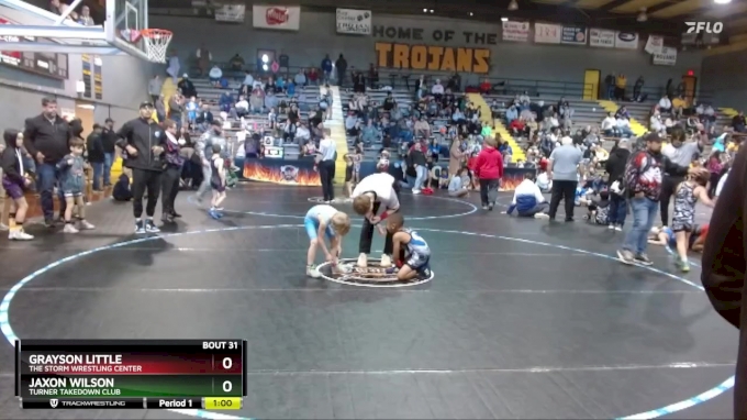 53/56-girls 56 Round 2 - Grayson Little, The Storm Wrestling Center vs ...