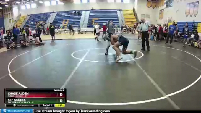 170 lbs Round 4 (8 Team) - Chase Alden, Funky Monkey vs Sef Sadeek ...