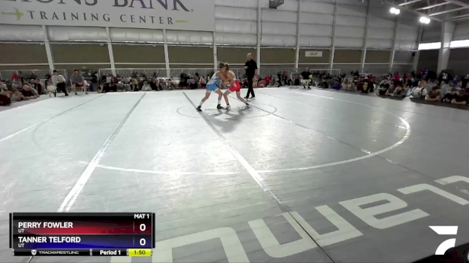 113 lbs 1st Place Match - Perry Fowler, UT vs Tanner Telford, UT