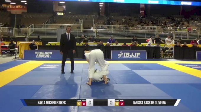Larissa Sass De Oliveira vs Kayla Michelle Sikes 2025 Pan Jiu Jitsu IBJJF Championship