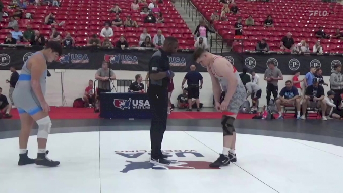 125 kg Rnd Of 32 - Lucas Stoddard, West Point Wrestling Club vs Jakob ...
