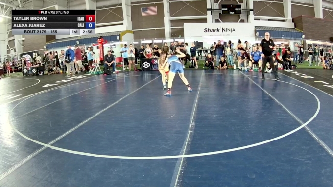 105 lbs Quarters - Tayler Brown, Idaho vs Alexa Juarez, California