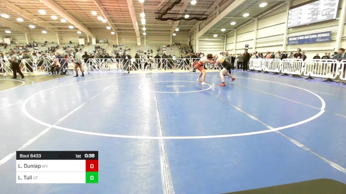 170 lbs Consi Of 16 #2 - Landon Dunlap, WV vs Logan Tull, UT