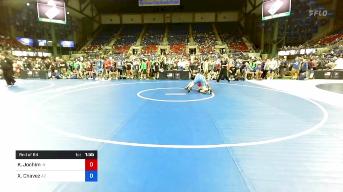 138 lbs Rnd Of 64 - Kegan Jochim, Indiana vs Xavier Chavez, Arizona