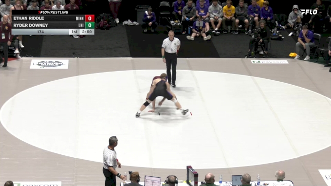 174 lbs 2nd Wrestleback (16 Team) - Ethan Riddle, Minnesota vs Ryder ...