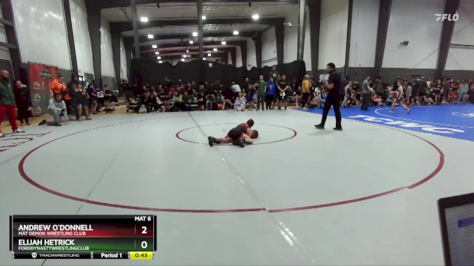 74 lbs Quarterfinal - Elijah Hetrick, FordDynastyWrestlingClub vs ...