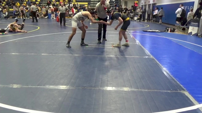 145 lbs Consy 2 - Trevor Rhoades, Saegertown vs Steven Bialek, Notre ...