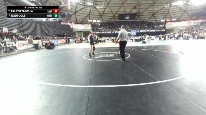 Girls 4A 135 lbs Champ. Round 1 - Eden Cole, Kamiak (Girls) vs Arleth ...