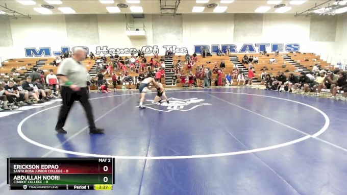 133 lbs Quarters & 1st Wb (16 Team) - Abdullah Noori, Chabot College vs ...