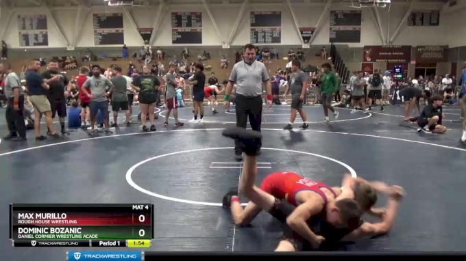 108 lbs 1st Place Match - Max Murillo, Rough House Wrestling vs Dominic ...