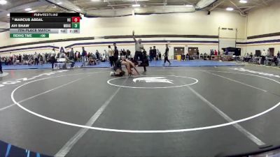 141 lbs 7th Place Match - Avi Shaw, Michigan State University Club vs ...