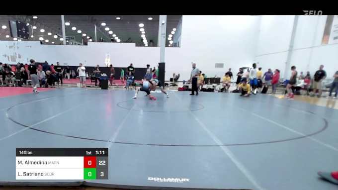 140 lbs Rr Rnd 3 - Matthew Almedina, Mat Assassins vs Luke Satriano ...
