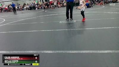 56 lbs Round 1 (4 Team) - Caleb Andress, Warhawk National Team vs ...