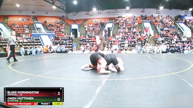 215 lbs Quarterfinals (8 Team) - Blake Morningstar, Whitehall vs Owen ...