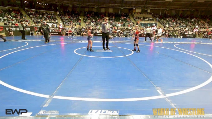 66 lbs Round Of 16 - Paisley Grinder, SMWC Wolfpack vs Evalyn Martinez ...