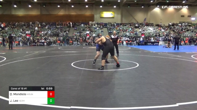 285 lbs Consi Of 16 #1 - Quipuha Mendiola, Mountain Tribe vs Jonathan ...