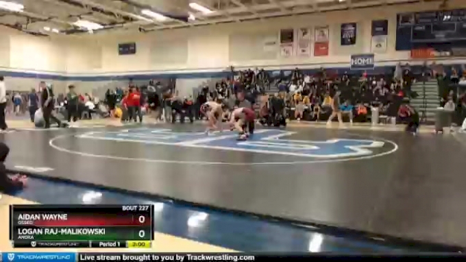 195 lbs Quarterfinal - Logan Raj-Malikowski, Anoka vs Aidan Wayne, Osseo