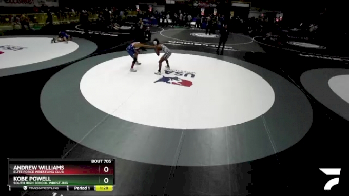 138 lbs Champ. Round 2 - Andrew Williams, Elite Force Wrestling Club vs ...