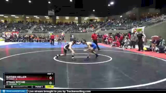 120 lbs Quarterfinals (8 Team) - Ethan Ritchie, 6A Newberg vs Kayden ...