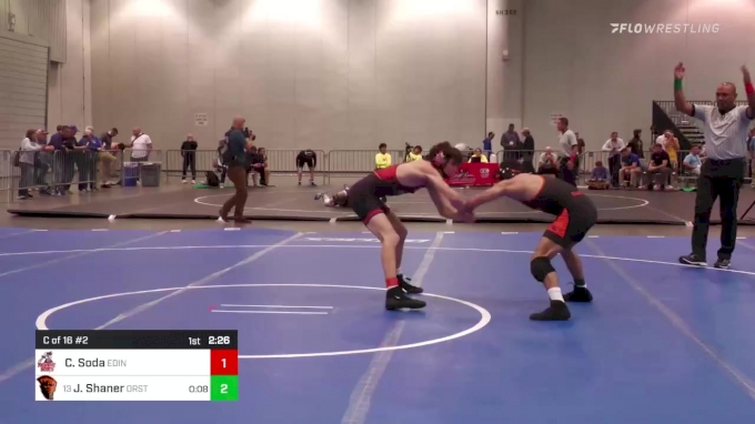 133 lbs C Of 16 #2 - Cameron Soda, Edinboro vs Jason Shaner, Oregon State