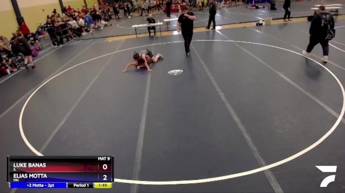 149 lbs Champ. Round 1 - Luke Banas, IL vs Elias Motta, MN