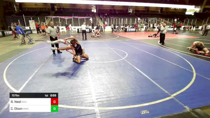 157 lbs Rr Rnd 4 - Radyn Neal, Siouxland Wr Ac vs Casey Olson, WWC ...