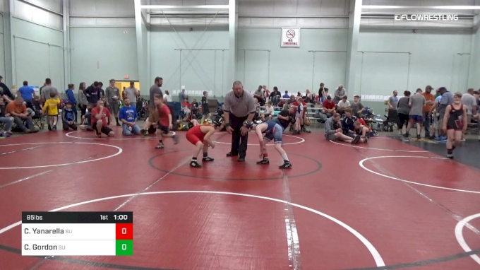 85 lbs Final - Caden Yanarella, SU vs Connor Gordon, SU